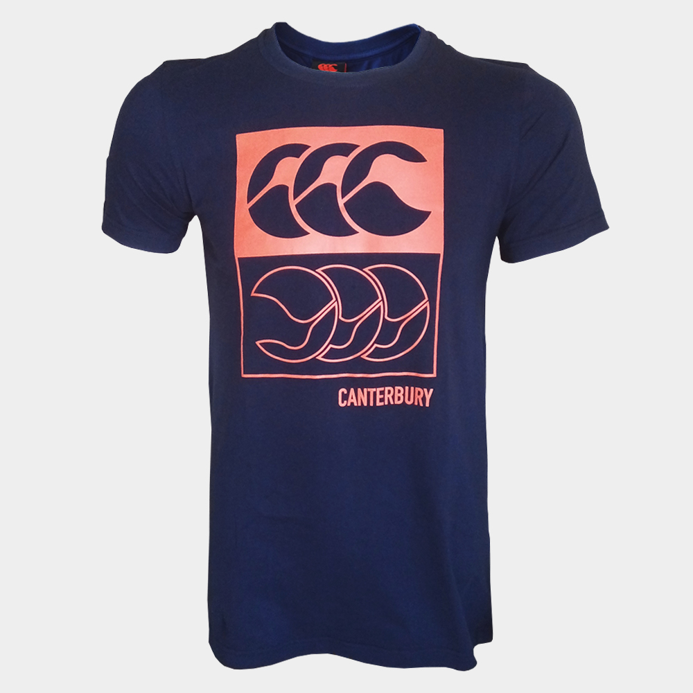 CANTERBURY CCC FLIP TEE S/S NAVY SENIOR - Tryandscore Sports (Pty) Ltd