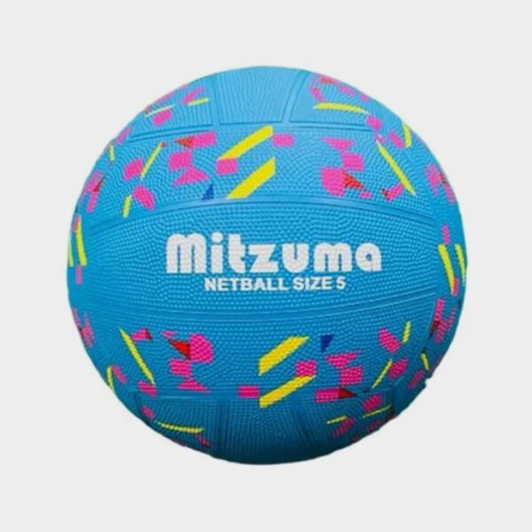 MITZUMA MOULDED NETBALL BLUE FLASH - Tryandscore Sports (Pty) Ltd