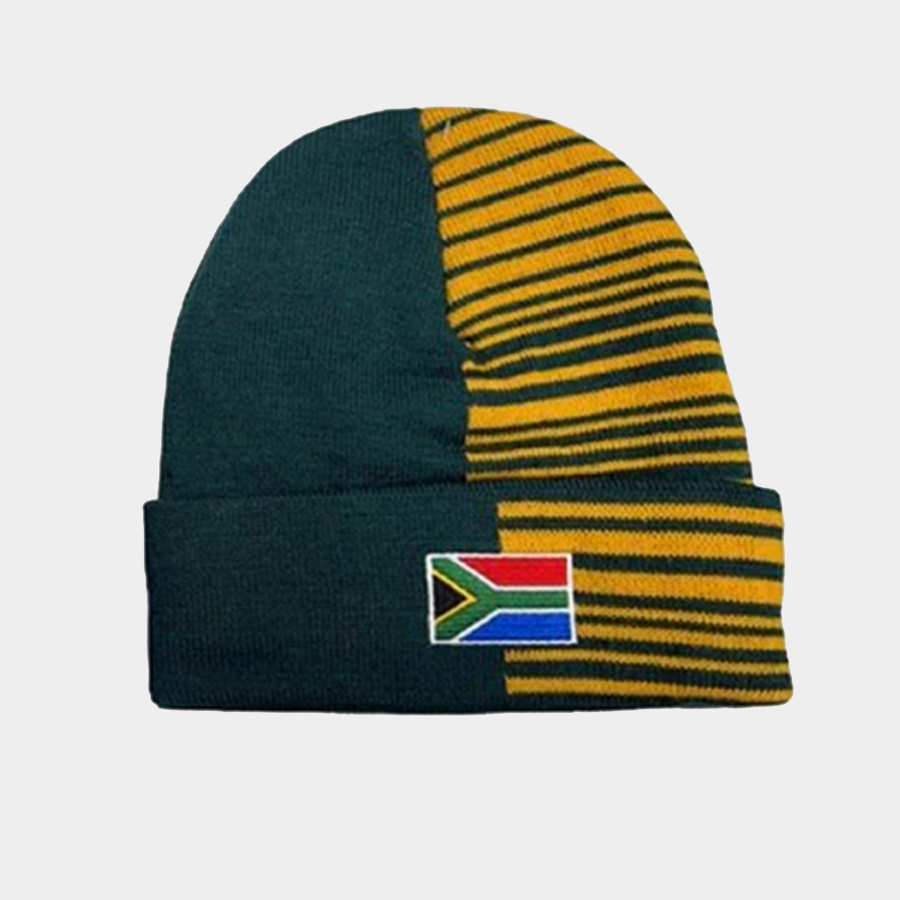 Springbok Quartz Beanie Senior Green/Gold - Tryandscore Sports (Pty) Ltd