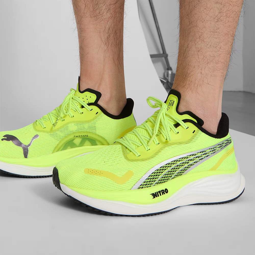 Puma Velocity Nitro 3 Men's Yellow Alert Black - Tryandscore Sports ...